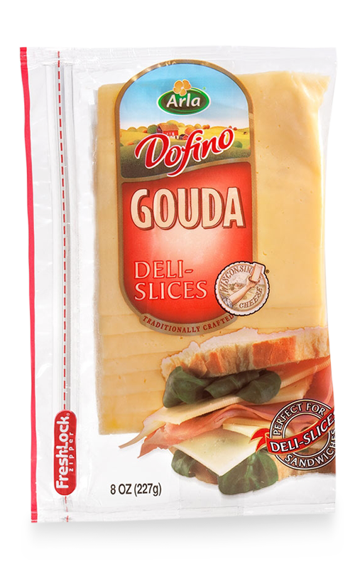 Arla® Quesos Arla Gouda Rebanado 227g | Arla Foods dairy product ...
