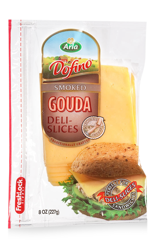 Arla® Quesos Arla Gouda Ahumado en Rebanadas 227g | Arla Foods dairy ...