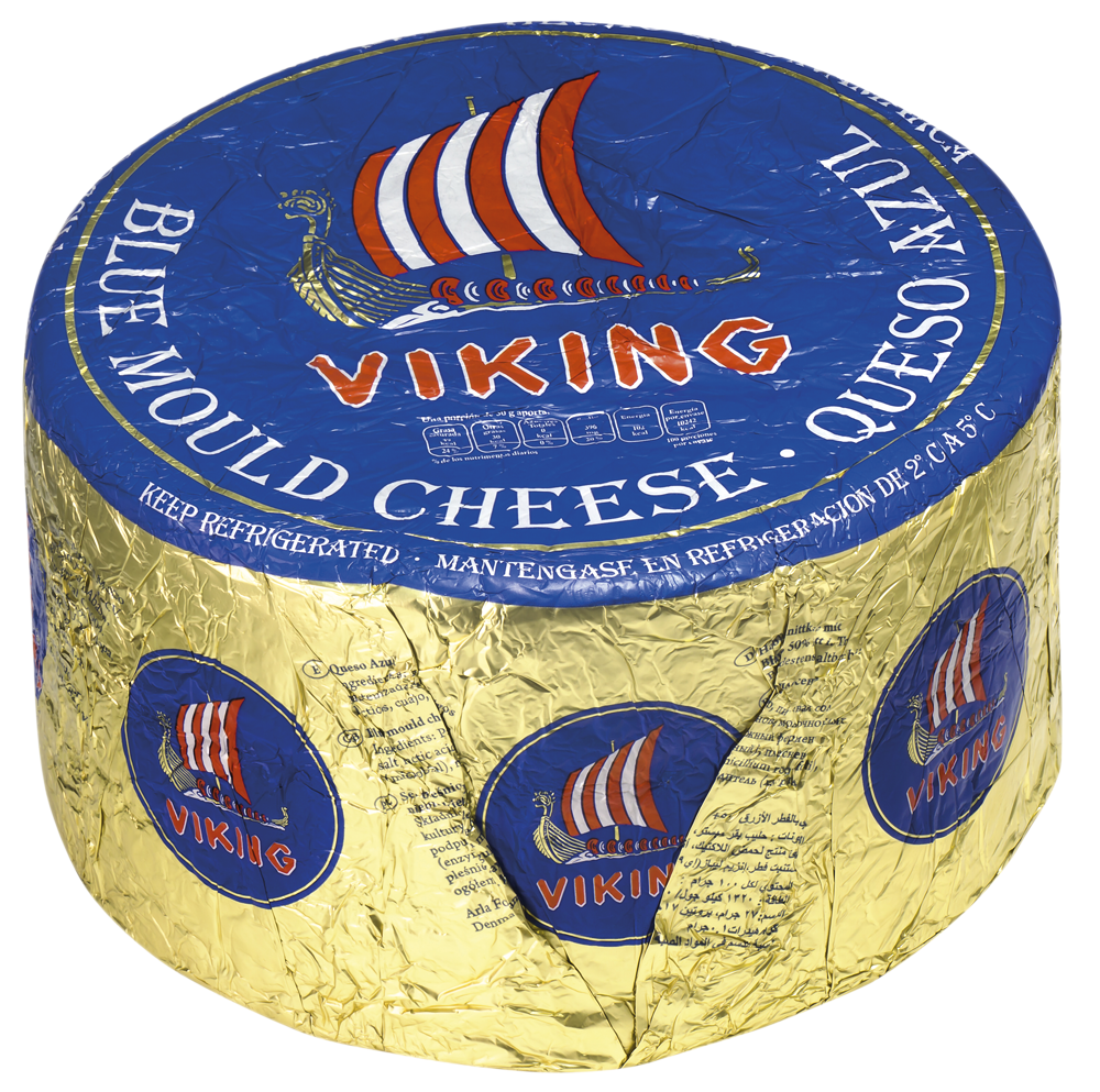 Viking® 50+ Viking Blue mould cheese rnd. 3kg | Arla Foods dairy ...